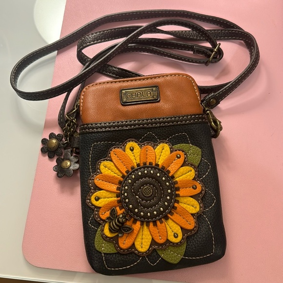 Chala | Bags | Chala Sunflower Mini Crossbody | Poshmark
